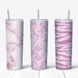 Silver and Pink Glam Digital Paper, Seamless Tiger Cheetah Zebra ...