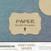 KRAFT PAPER FRAMES Clipart Pack 20 Labels / Paper Labels / - Etsy UK