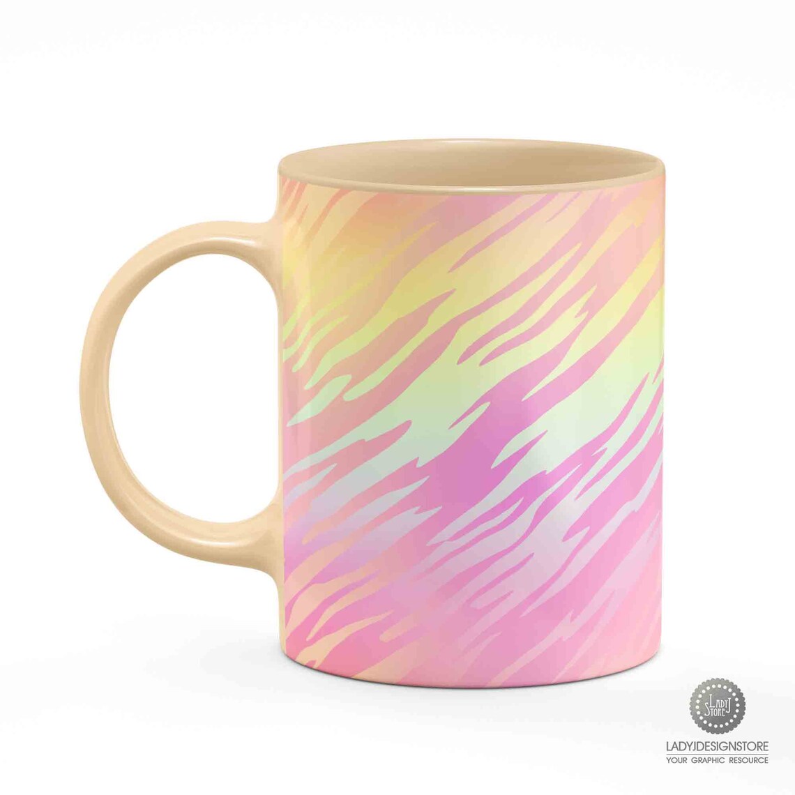 Ombre Pastel Zebra Background Digital Paper Seamless Zebra - Etsy