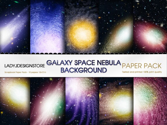 Galaxy Nebula Space Background, Galaxy Overlays, Galaxy Space digital ...