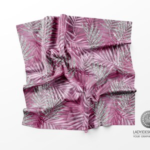 Silver and Pink Glam Digital Paper, Seamless Tiger Cheetah Zebra ...