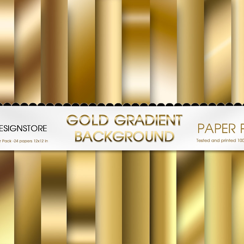 Metallic Gold Paper - Etsy