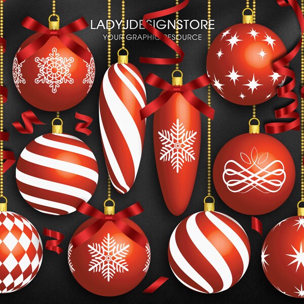 Ornament Clipart - Etsy