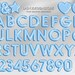 Sky Blue Foil Balloon Alphabet Clip Art PNG Transparent Light Blue ...