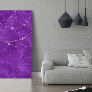 Purple Glam Digital Paper Seamless Tiger Cheetah Zebra - Etsy