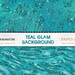 Teal Glam Digital Paper Seamless Tiger Cheetah Zebra - Etsy