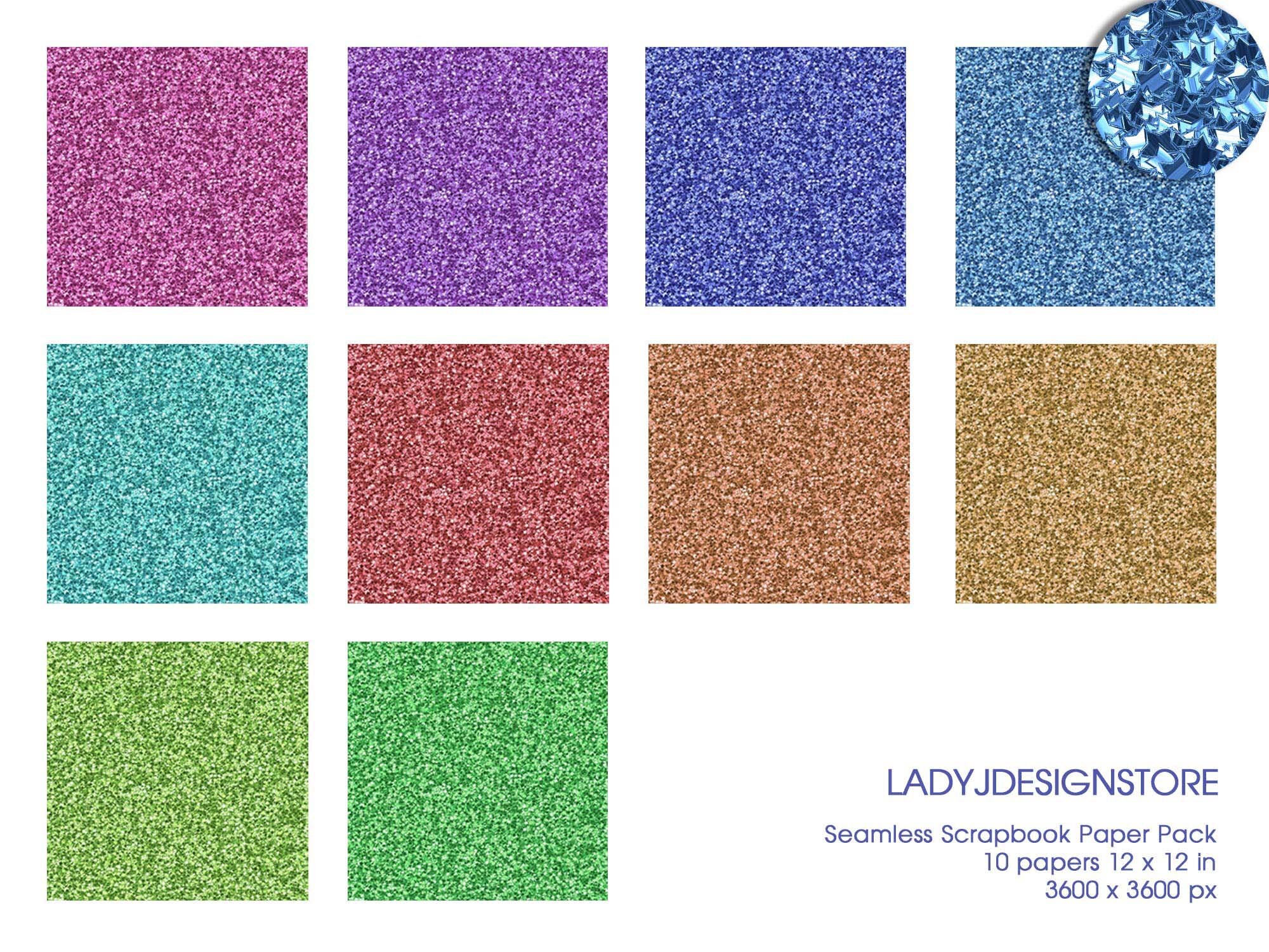 Rainbow Glitter Stars Background Rainbow Glitter Paper - Etsy