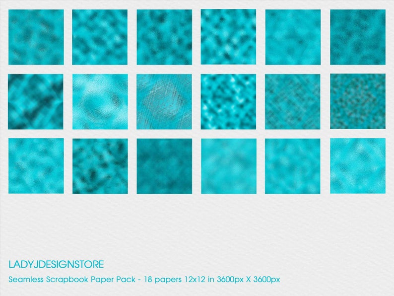 Turquoise Metalic Foil Turquoise Digital Paper Turquoise - Etsy