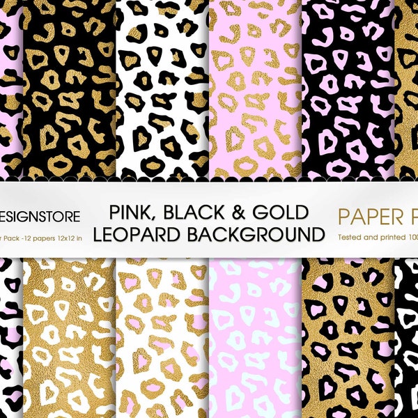 Animal Print Papers - Etsy