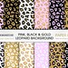 Gold Glitter Digital Papers 8 Glitter Textures, Paper Pack, Instant ...