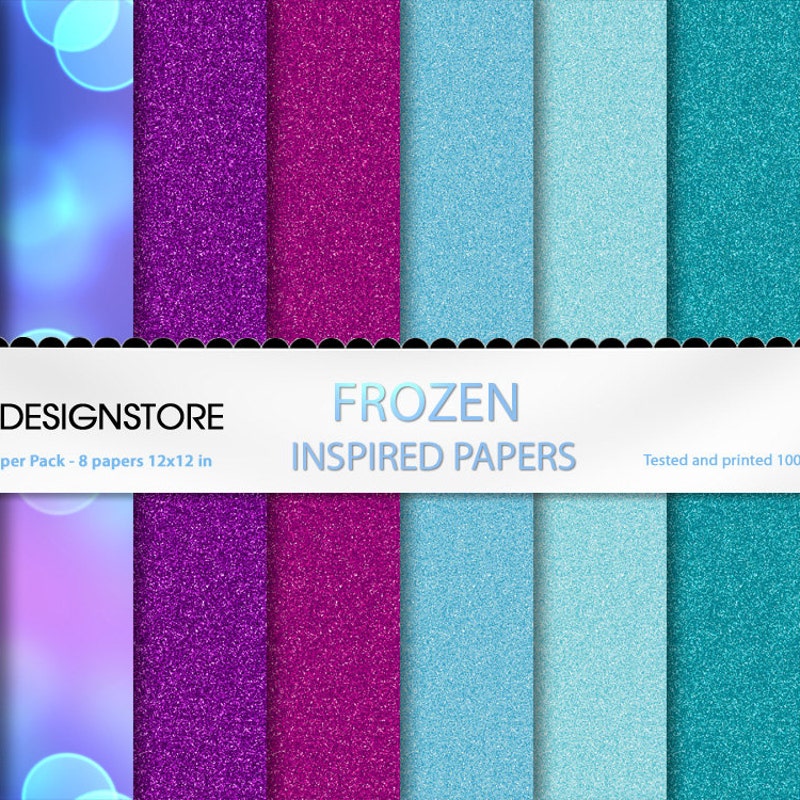 Frozen Background - Etsy