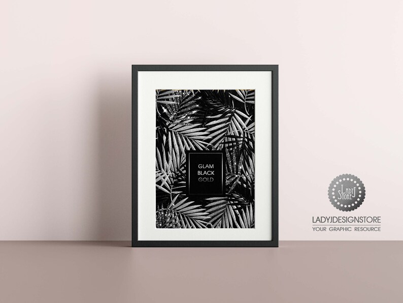 Black and Silver Glam Digital Paper Seamless Tiger Cheetah - Etsy