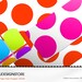 Digital Scrapbook Paper Pack Rainbow Big Polka Dot on White 16 Digital ...