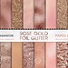 Gold Digital Bokeh Paper Gold Bokeh and Glitter Shiny Paper Pack With ...