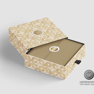 Art Deco White Gold Foil Digital Paper Seamless Retro Art Deco Patterns ...