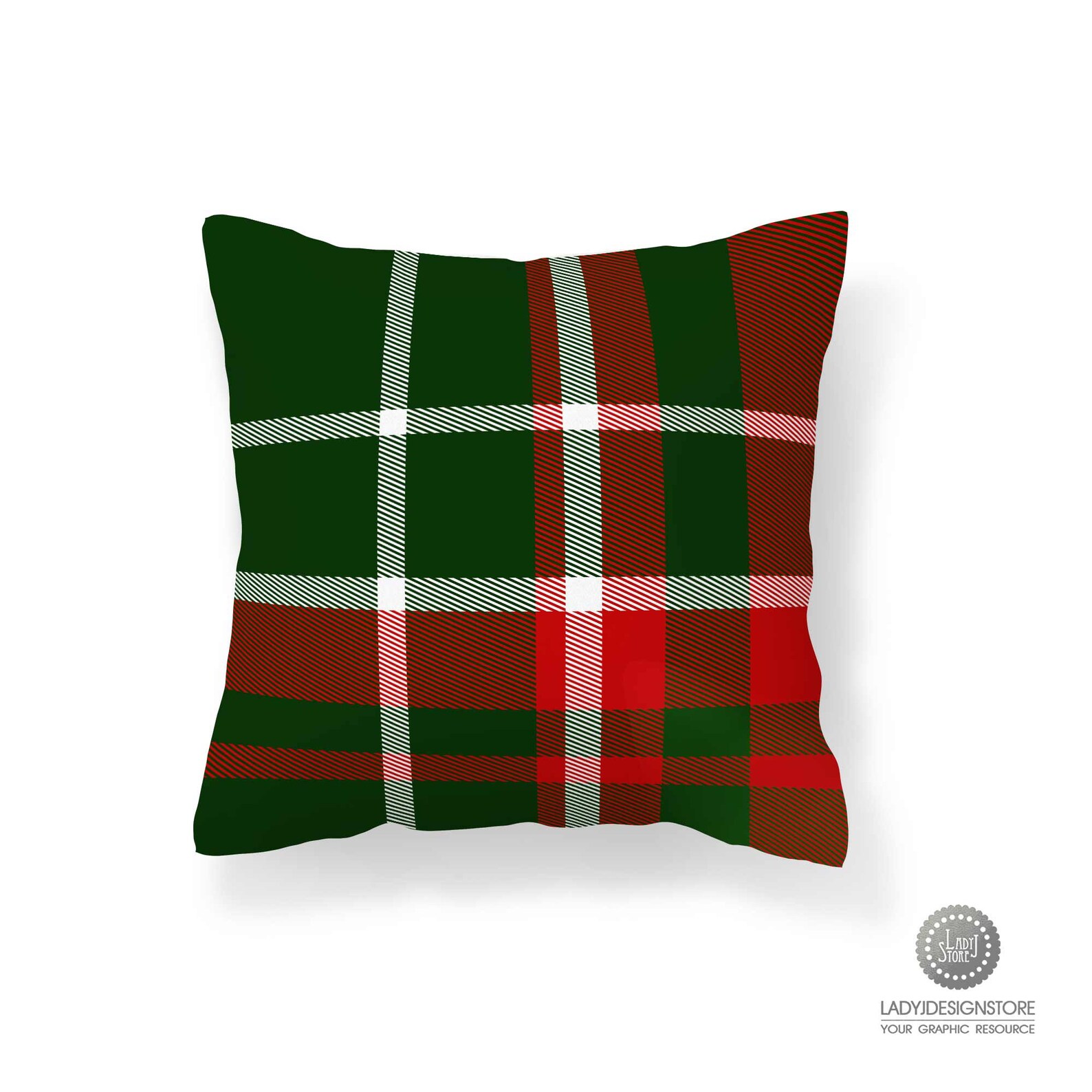 Christmas Plaid Digital Paper Texture Lumberjack Tartan - Etsy