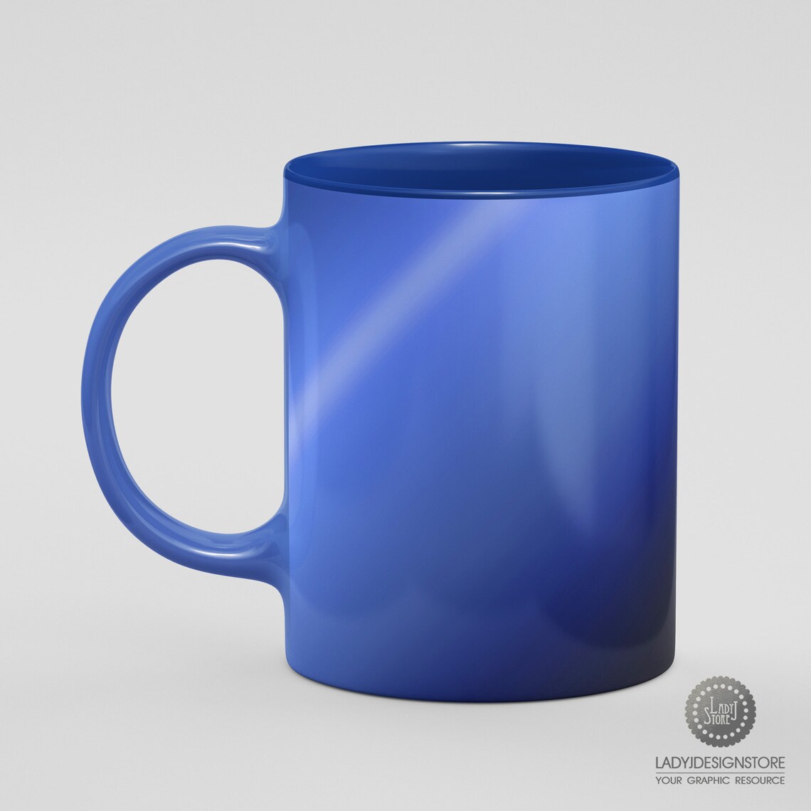 Blue Gradient Blue Digital Paper Blue Digital Foil Metallic - Etsy