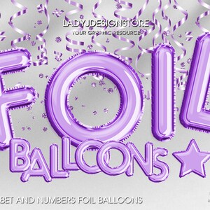 Lilac Light Purple Foil Balloon Alphabet Clip Art PNG Transparent Lilac ...