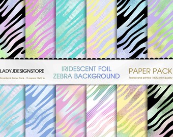 Zebra Print Papers | Etsy