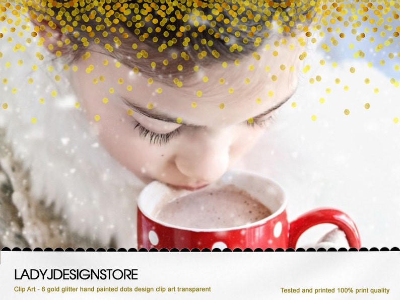 Gold Dot Border 01 Hand Drawn Paper Invitation Template - Etsy