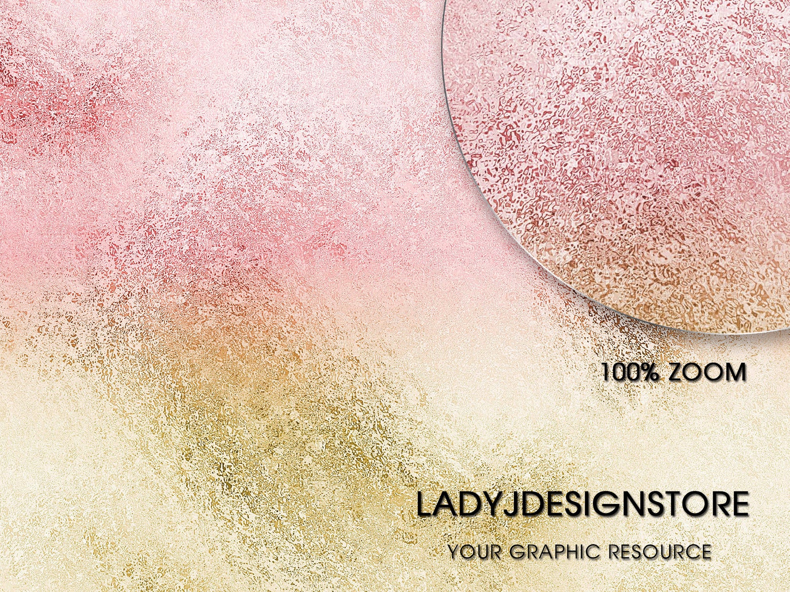 Pink and Gold Ombre Foil Background Digital Paper Ombre Pink - Etsy