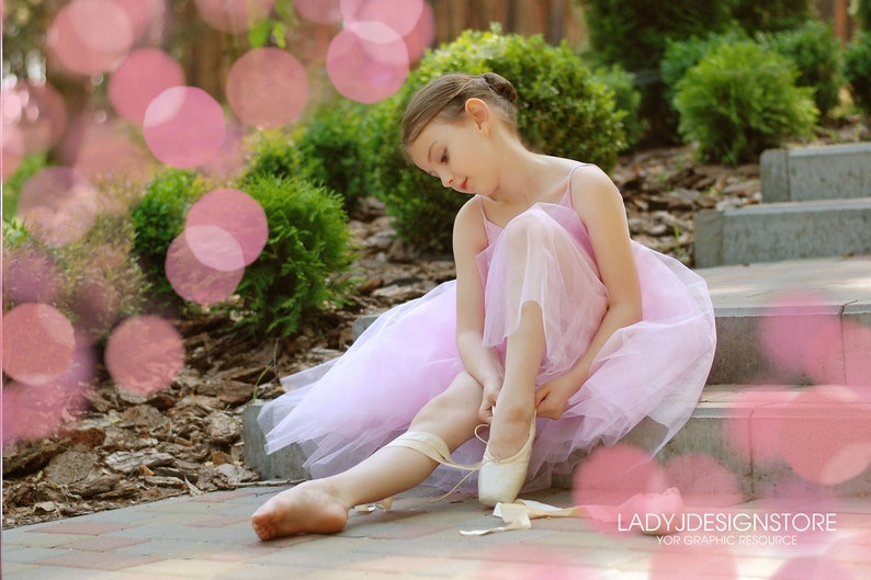 Rose Gold Bokeh Overlays Glowing Night Lights Magic Ligths | Etsy