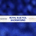 Royal Blue Foil Digital Paper, Foil Textures Shimmer Printable ...
