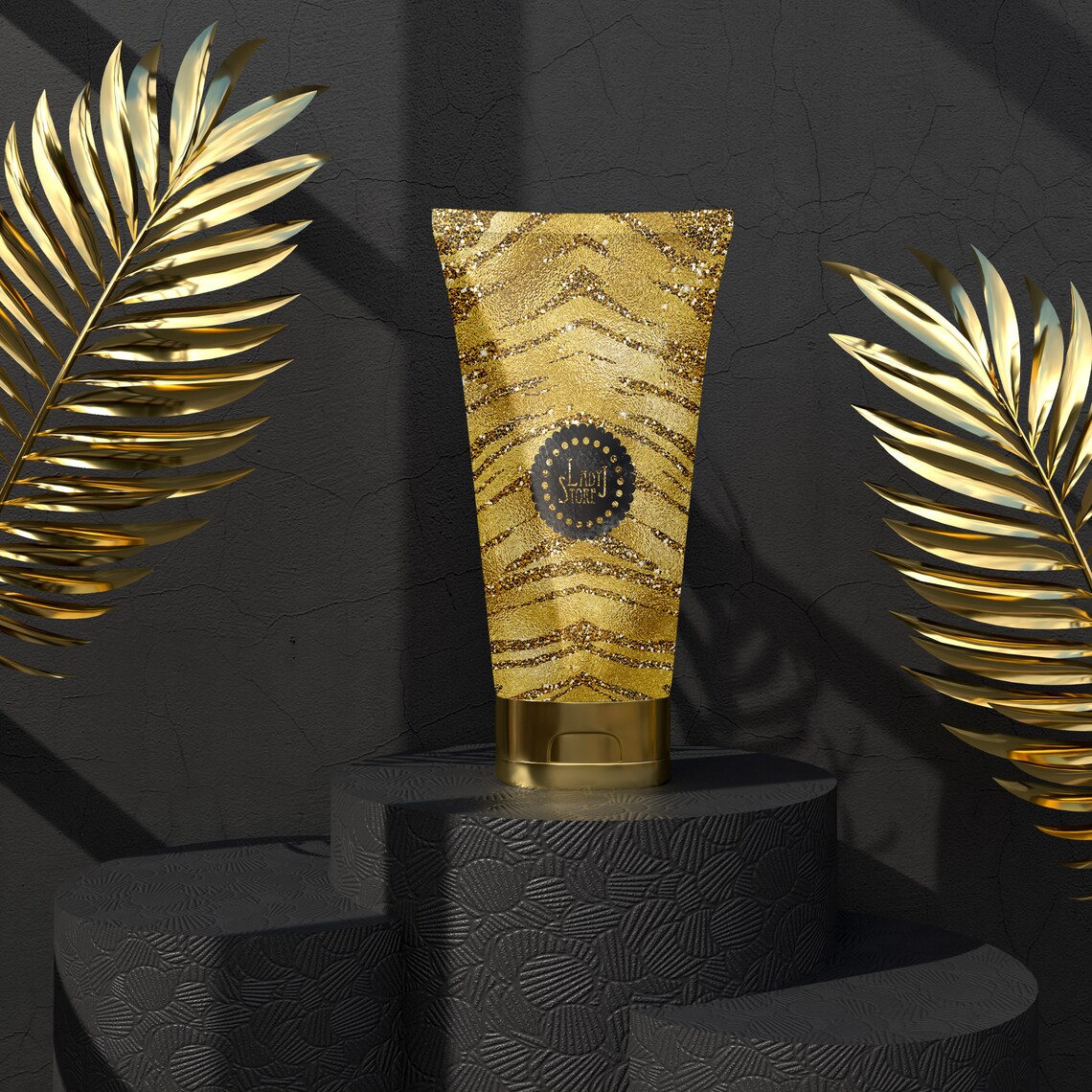 Gold Glitter Glam Digital Paper Seamless Tiger Cheetah Zebra | Etsy