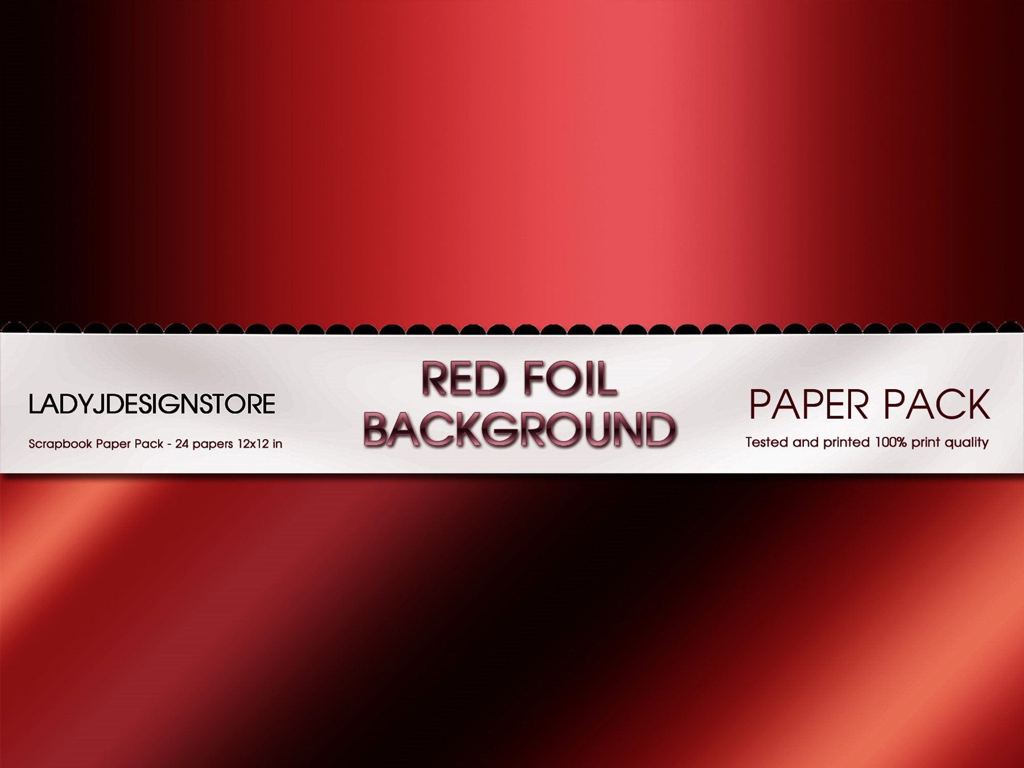Red Gradient Red Digital Paper Red Digital Foil Metallic - Etsy UK