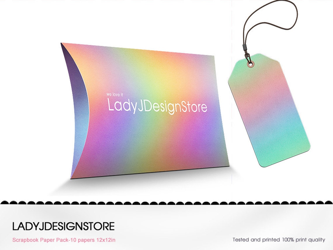 RAINBOW KRAFT PAPER Digital Background Bright Colors Kraft - Etsy