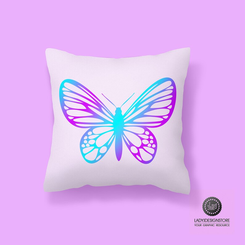 Butterfly-2 SVG Layered Butterfly Svg Circut Silhouette | Etsy