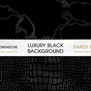 Luxury Black Background, Black Digital Foil Paper, Black Digital Foil ...
