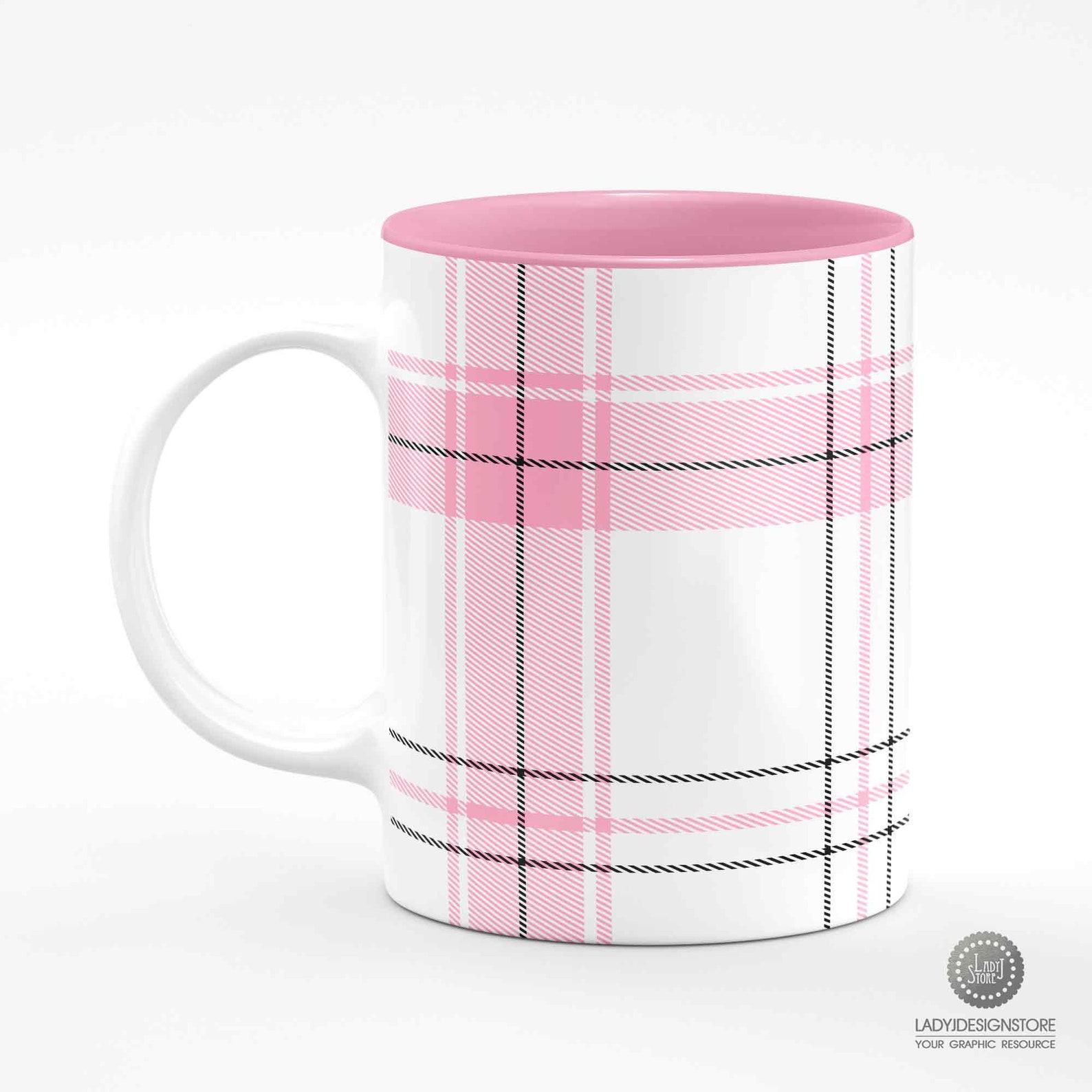 Plaid Pink Digital Paper Lumberjack Plaid Tartan Checkers Log | Etsy