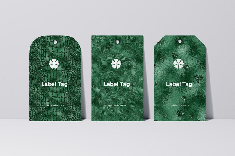 Emerald Glitter Glam Digital Paper Seamless Tiger Cheetah - Etsy