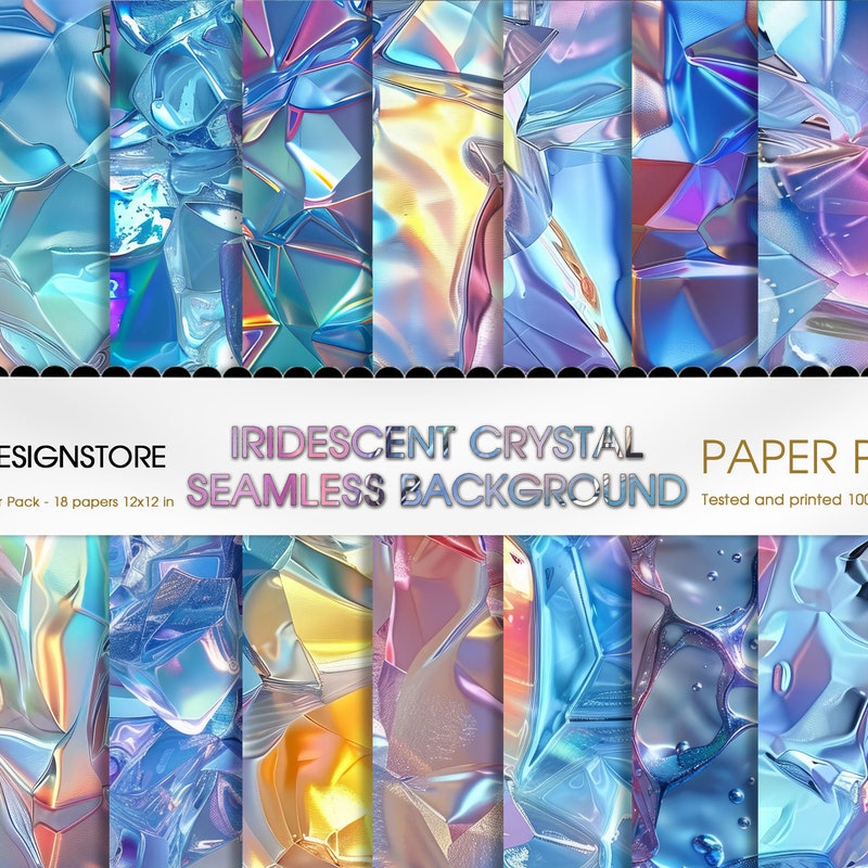 Iridescent Crystal - Etsy