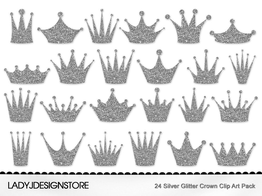 Silver Crown Clipart