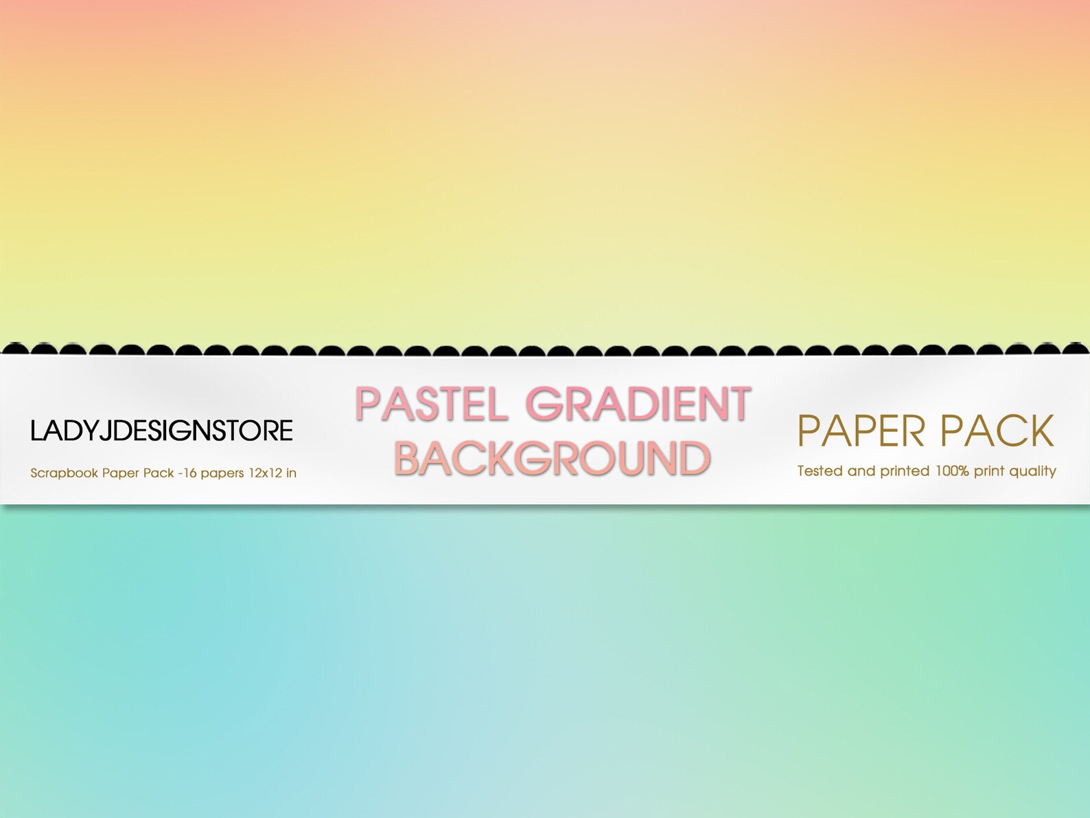 Pastel Gradient Pastel Digital Paper Gold Digital Foil - Etsy