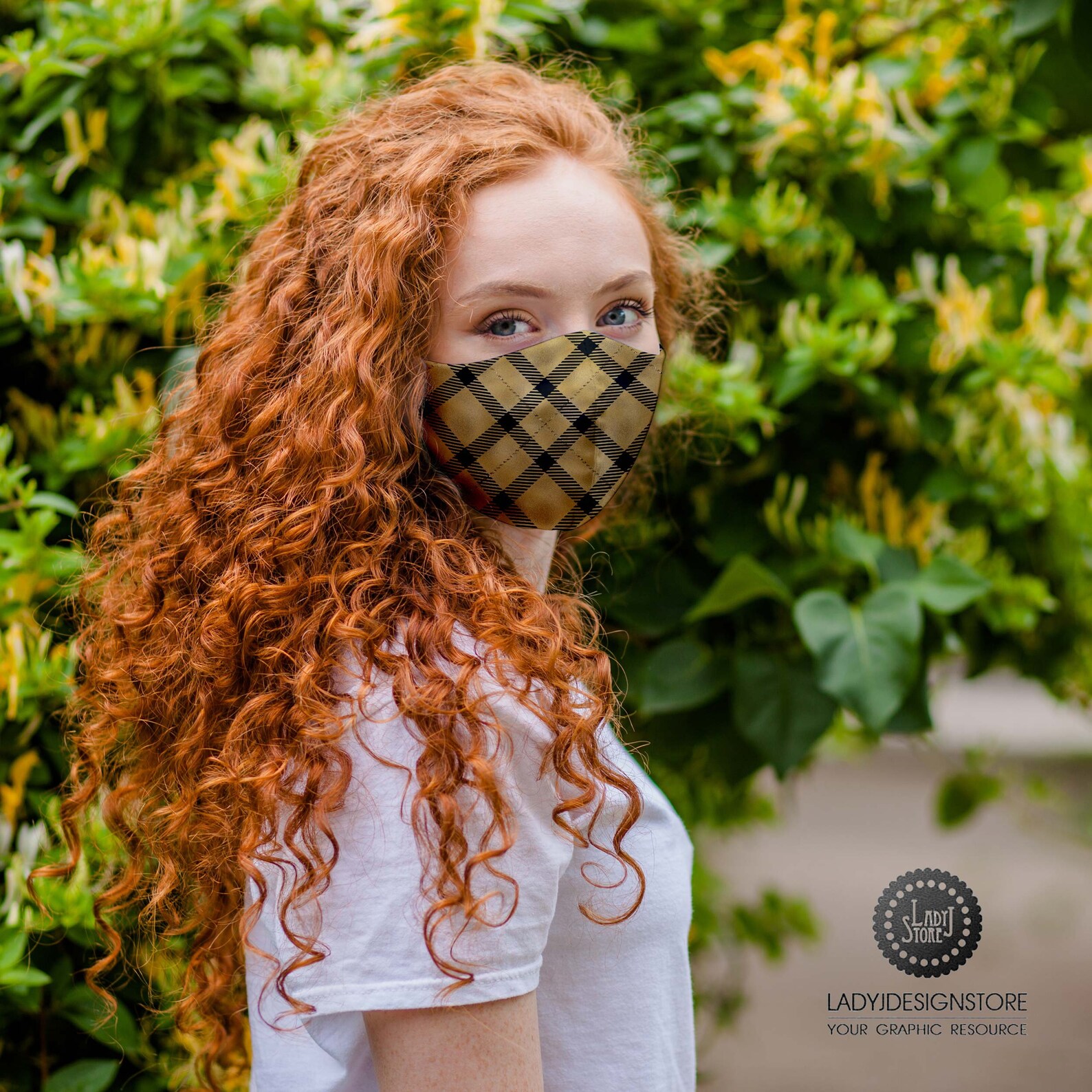 Plaid Gold and Black Glitter Digital Paper Lumberjack Plaid | Etsy