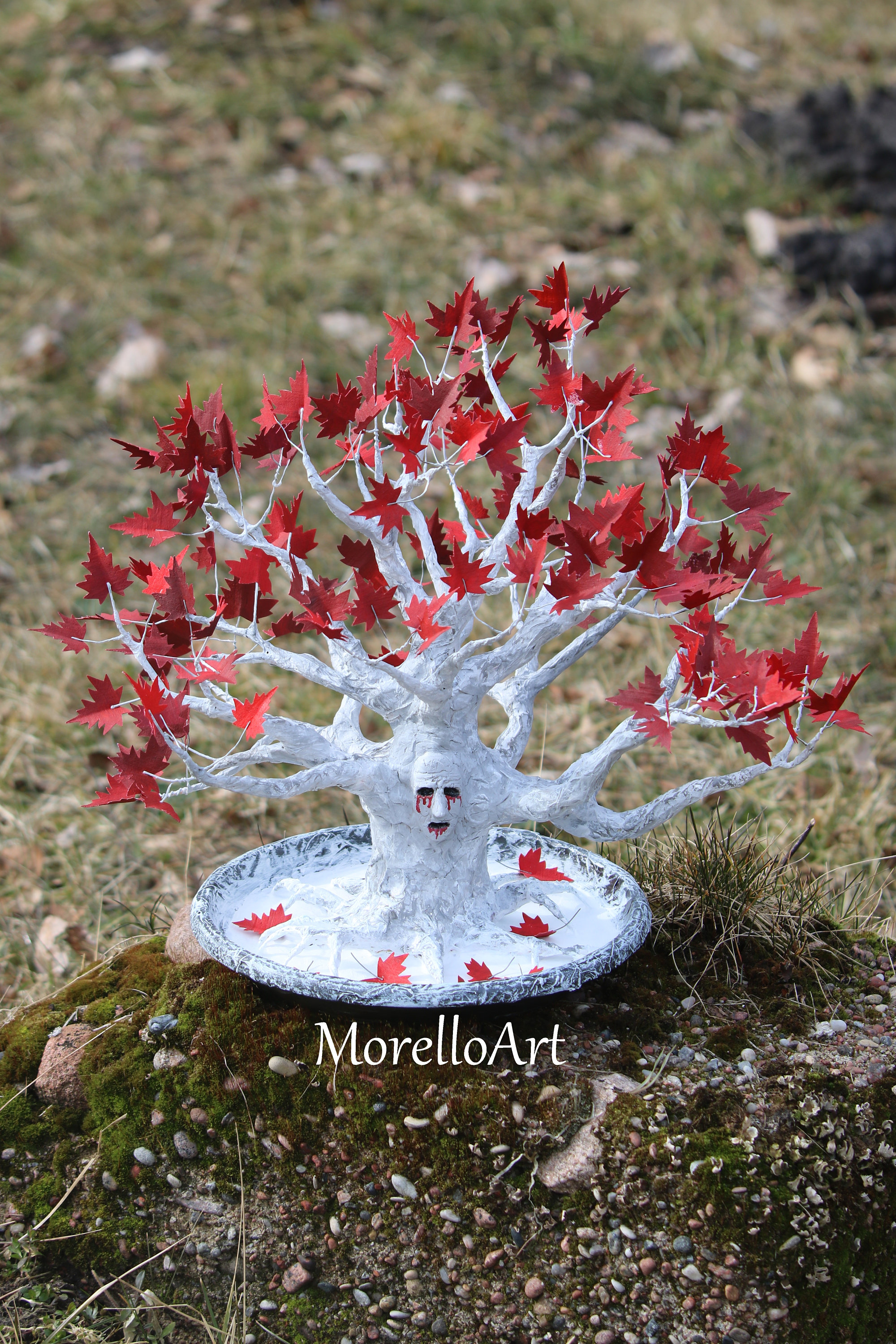 Weirwood Tree, Game of Thrones, Handmade Sculpture - Etsy