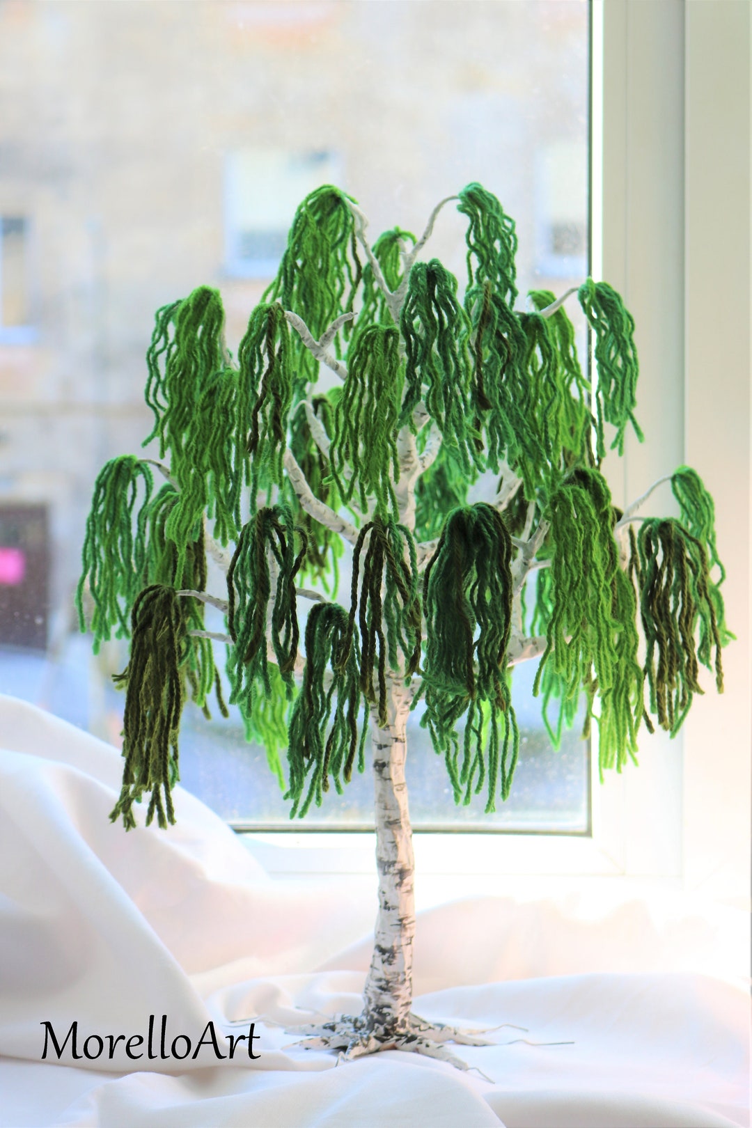 Handmade Decorative Birch Tree Sculpture, Dollhouse Tree. - Etsy