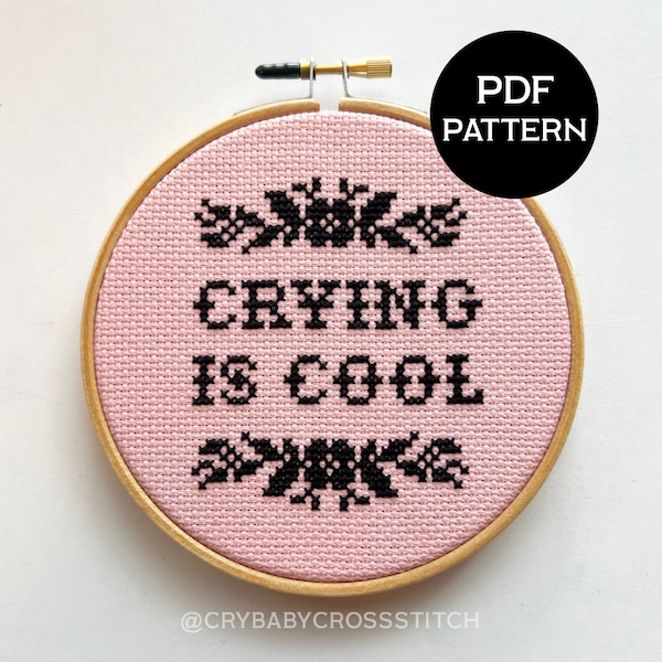 Cool Cross Stitch - Etsy