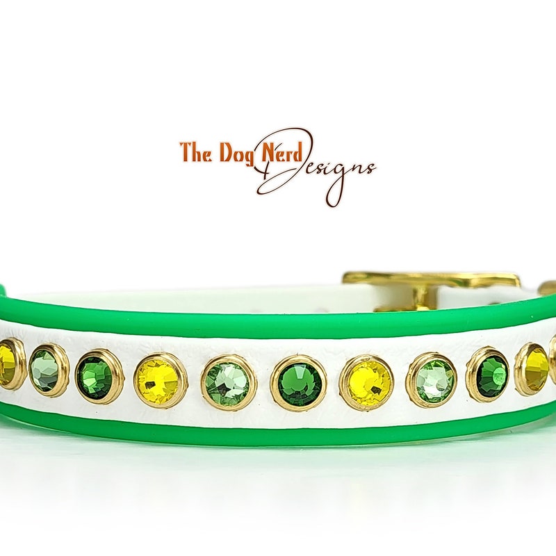Emerald Dog Collar - Etsy