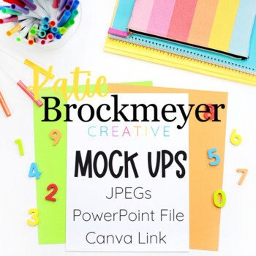 Math Mock up Images | Educational Product Mock up Photos | Mock up ...