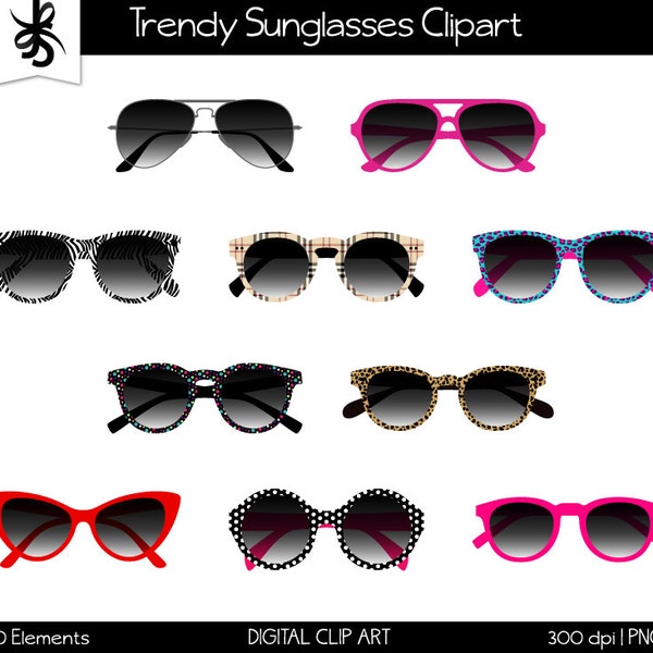 Sunglasses Graphics - Etsy