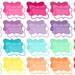 Frames-springtime-digital Clipart Frames-commercial Use-text Boxes ...