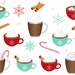 Digital Clipart-christmas Cocoa-hot Chocolate-holiday Clipart-christmas ...