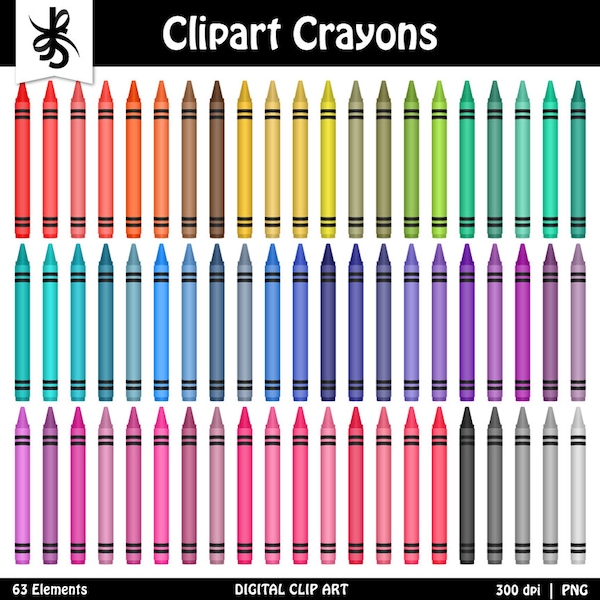 Crayons - Etsy