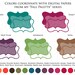 Frames-fall Colors-digital Clipart Frames-commercial Use-text Boxes ...
