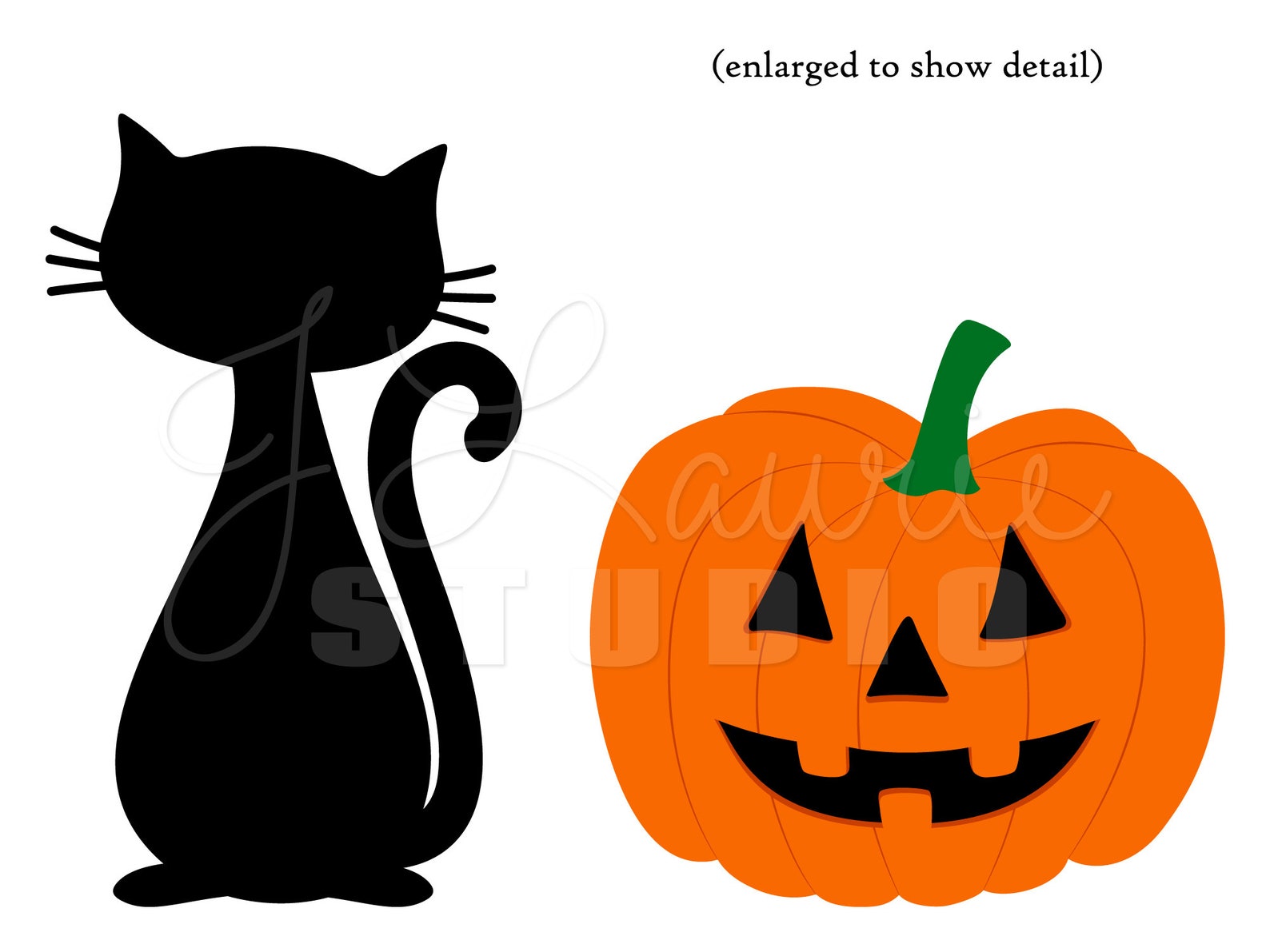 Halloween Clip Art-digital Clipart-commercial Use-witch-bat-jack O ...