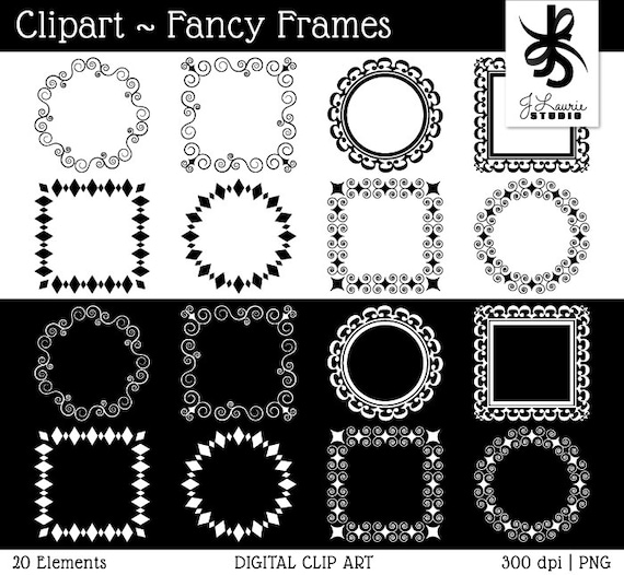 Fancy Square Frames
